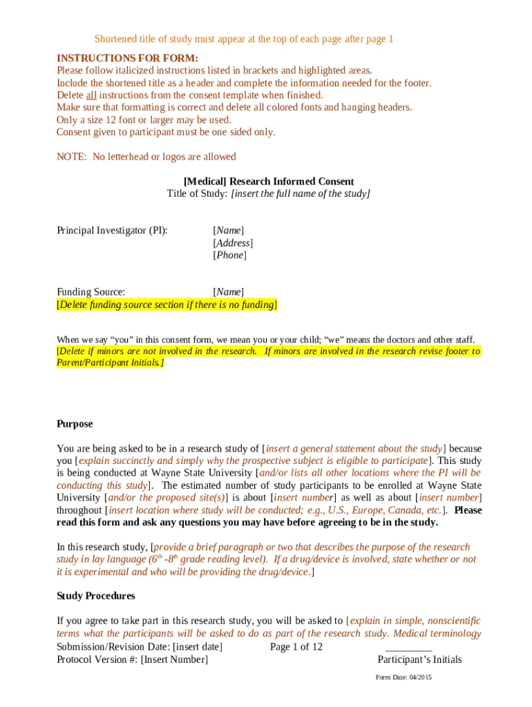 Instructions For Doc Template Pdffiller
