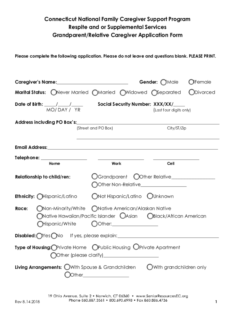 Fillable Online portal.ct.govAgingandDisabilityContent-PagesNational ...