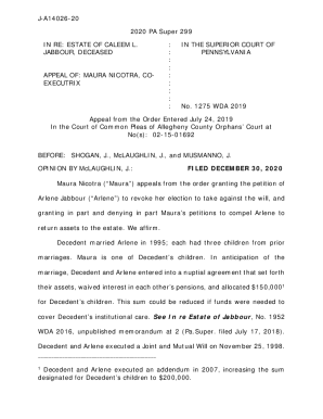 Fillable Online Revocation of Spousal Election AllowedEvans Estate Law ...