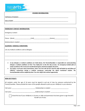 Fillable Online RTA FINAL Rental Agreement Form - rivertreearts.org Fax ...