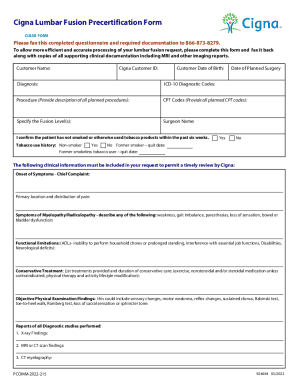 Fillable Online Free Cigna Prior (Rx) Authorization Form ...