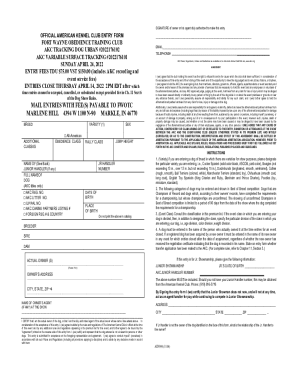 Fillable Online www.new.theglensfallskennelclub ...