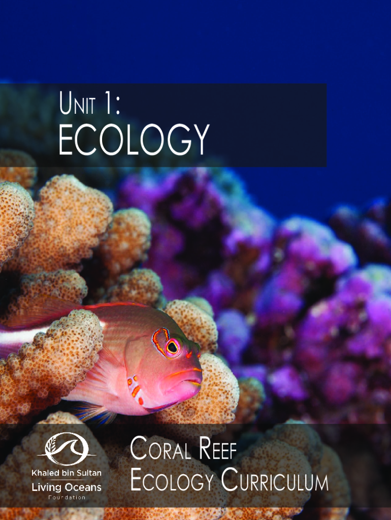 Fillable Online www.coursehero.comfile11928529Unit 1 - Running Head ECOSYSTEMS CORAL REEFS ...