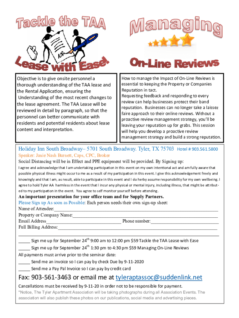 Fillable Online Help understanding TAA lease - does Paragraph 5 mean ...