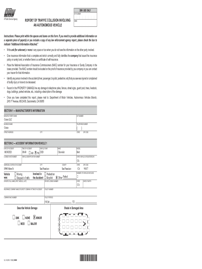 Fillable Online www.dmv.ca.gov portal fileREG 227, Application for ...