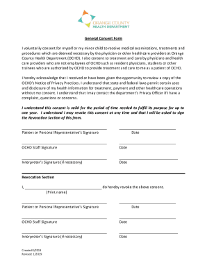 Fillable Online Free Child Medical Consent Form - PDF - Authorization ...