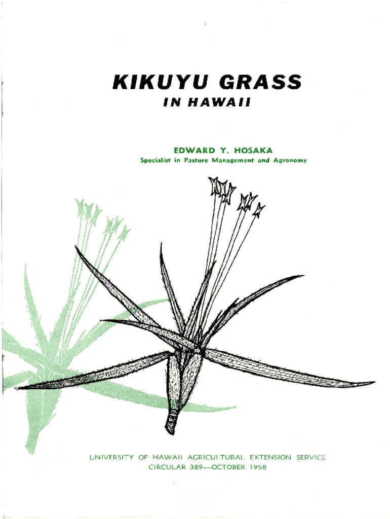 Fillable Online Kikuyu grass - care, mowing and watering, use for ... Fillable Online Kikuyu grass - care, mowing and watering, use for ...