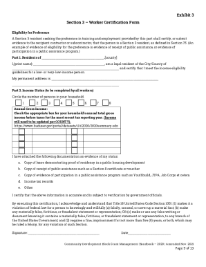 Fillable Online www.hud.govsitesdocumentsSAMPLE SECTION 3 RESIDENT ...
