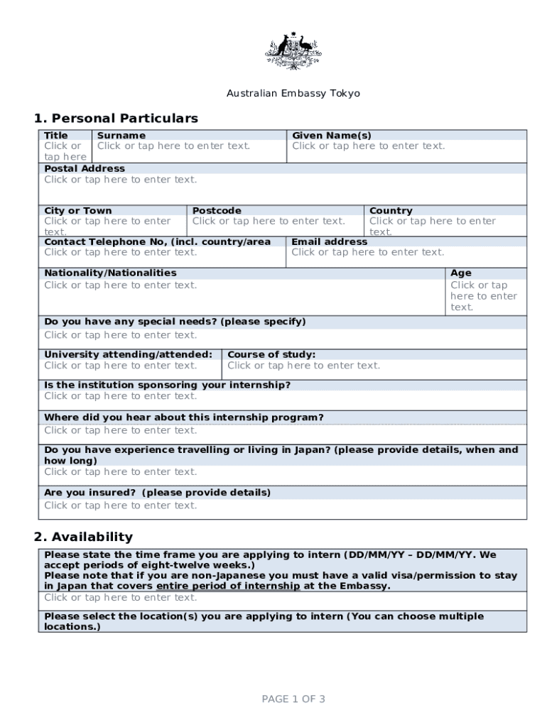 Australian Embassy in Tokyo JapanJapan Visa online - japan embassy gov ...