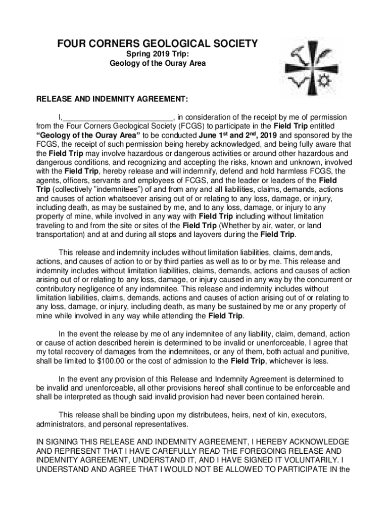 Fillable Online Events Archive - Page 3 of 5 - Four Corners Geological Society Fax Email Print ...