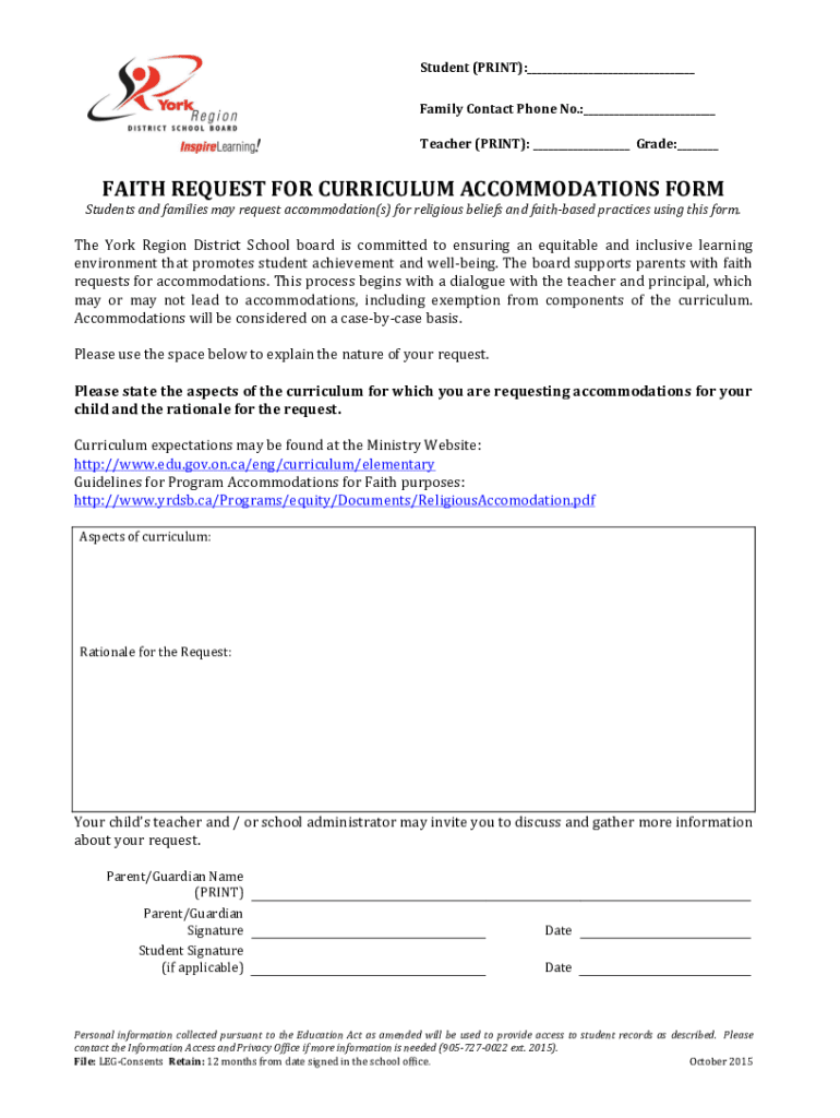 Fillable Online www.pdffiller.com444278423--faith-request-forFillable ...