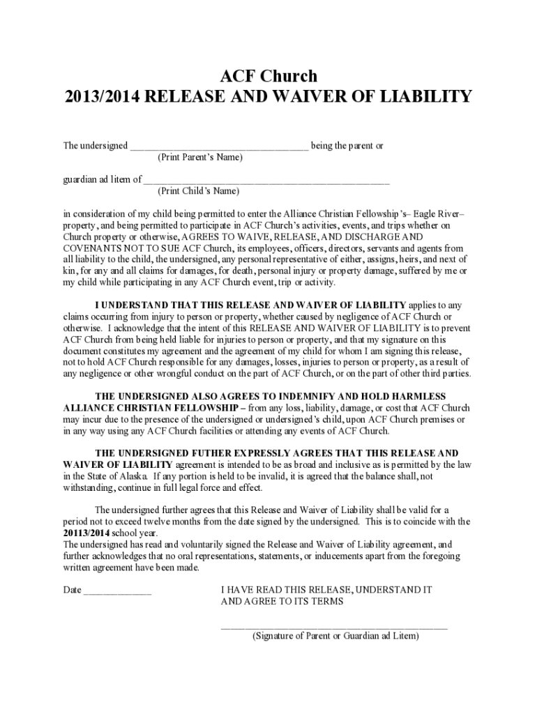 Fillable Online form.jotform.com200946599159066CHURCH ACTIVITY - WAIVER ...