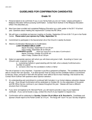 Fillable Online www.liguori.orgconfirmation-candidate-guideConfirmation Candidate Guide High ...