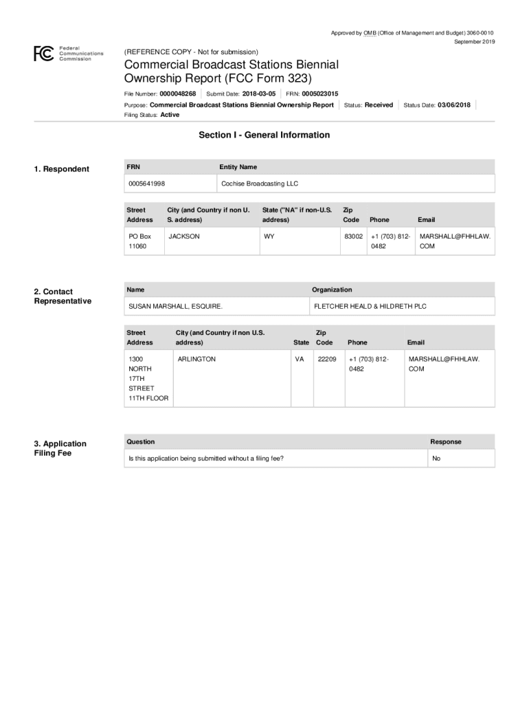 Fillable Online enterpriseefiling fcc FCC Form 323-E Instructions for ...