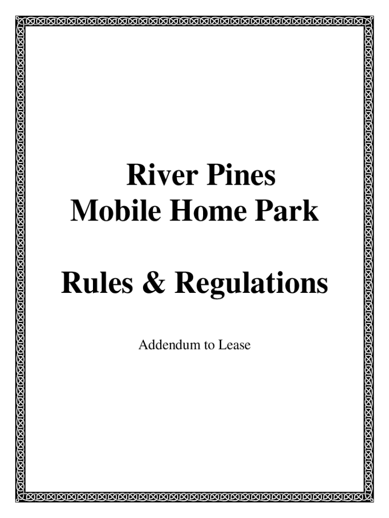 Fillable Online riverpinescondominiums.comdocumentsrules ...