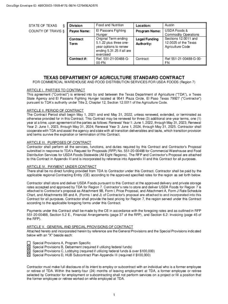 Fillable Online DocuSign Envelope ID: 0537C45C-A9FF-4F05-8F24 - PDF ...