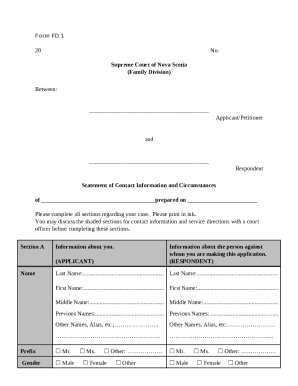 Civil Procedure Rules - The Courts of Nova Scotia Doc TemplatepdfFiller ...