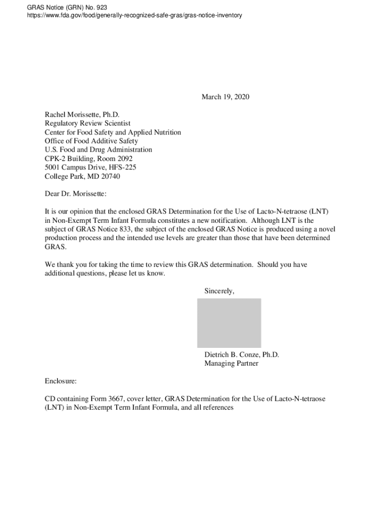 Fillable Online www.fda.govfoodfood-ingredients-packagingGenerally ...