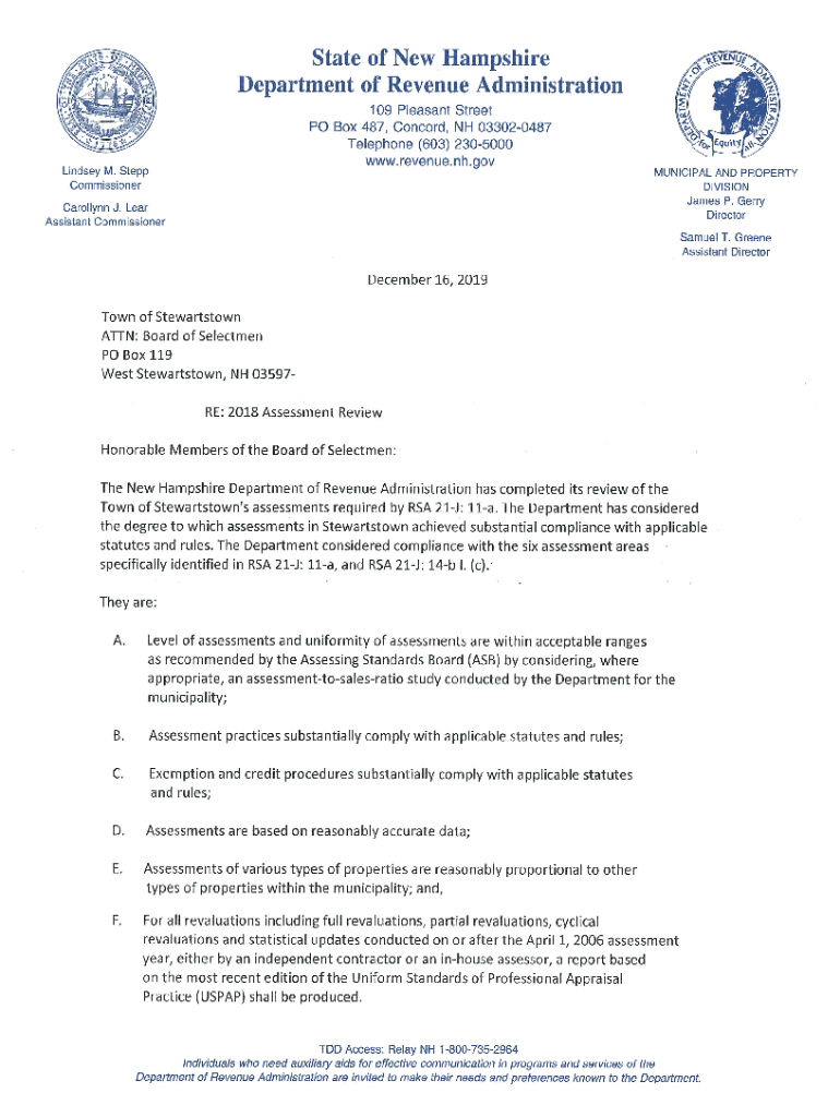 Fillable Online Forms & InstructionsNH Department of Revenue ...