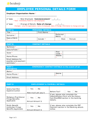 What s Do New Employees Need to Fill Out?New Hire Employee Ination Word ...