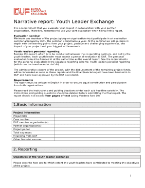 Application : Pilot project Doc Template | pdfFiller