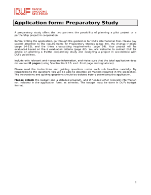Application : Pre-appraisal Doc Template | pdfFiller