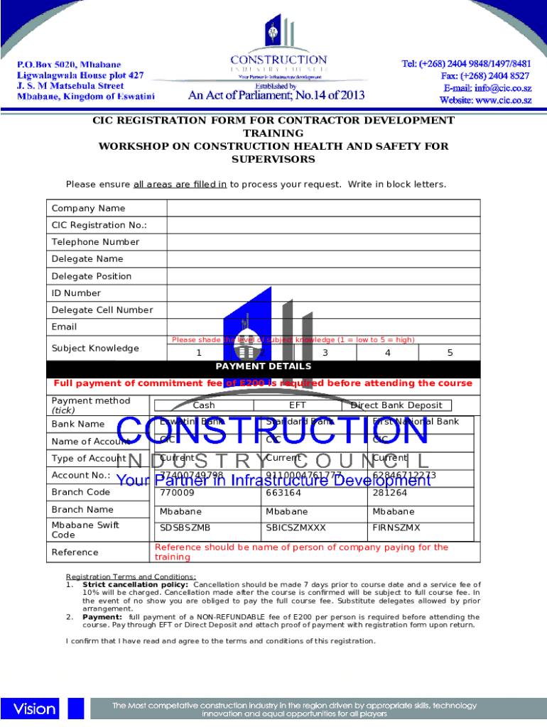Occupational Safety and Health Council - OSHC Doc Template | pdfFiller