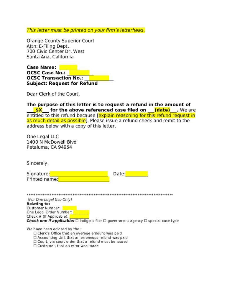 Letter of Ination template - Must be printed on... Doc Template | pdfFiller