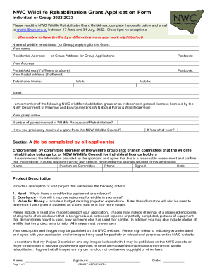 Fillable Online www.nwc.org.auwp-contentuploadsNWC Wildlife ...