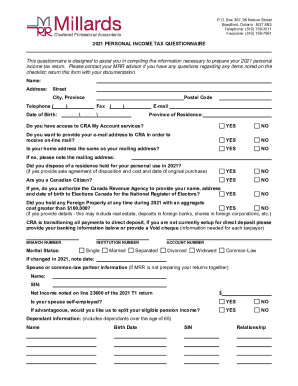 Fillable Online 2021 PERSONAL-INCOME TAX QUESTIONNAIRE.docx Fax Email ...