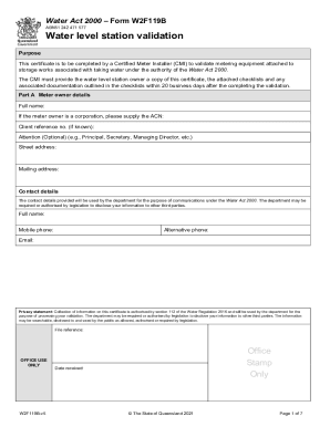 Fillable Online Form W2F119B. This certificate is to be completed by a ...