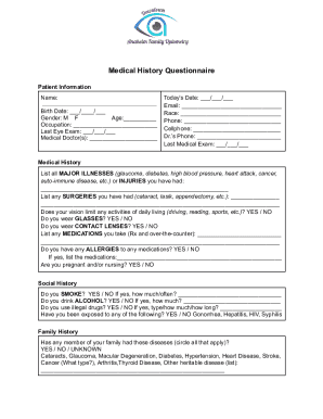 Fillable Online www.advocareapc.comPatient-Medical-History-FormPatient ...