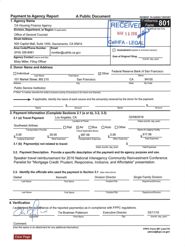 Fillable Online A Department Received Of Treasury Letter From The I Fax ...