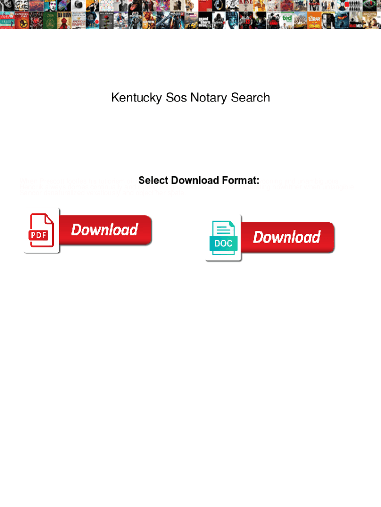 Fillable Online www.sos.ky.govpagessearchSearch - Secretary of State ...