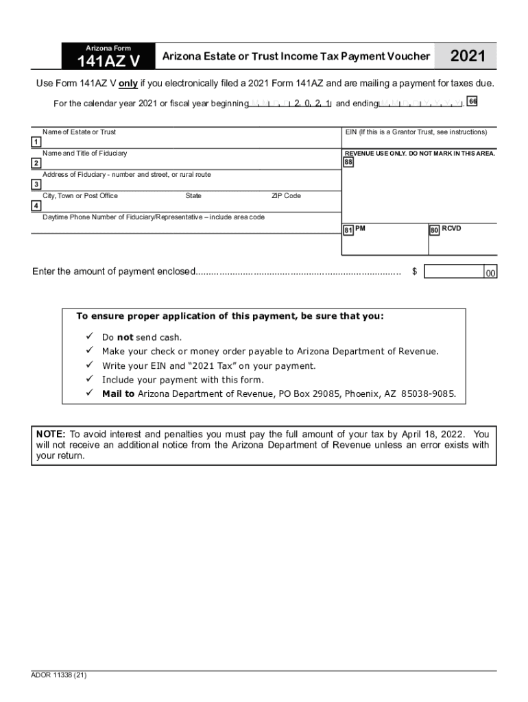 Fillable Online azdor.govformspayment-vouchersPayment VouchersArizona ...