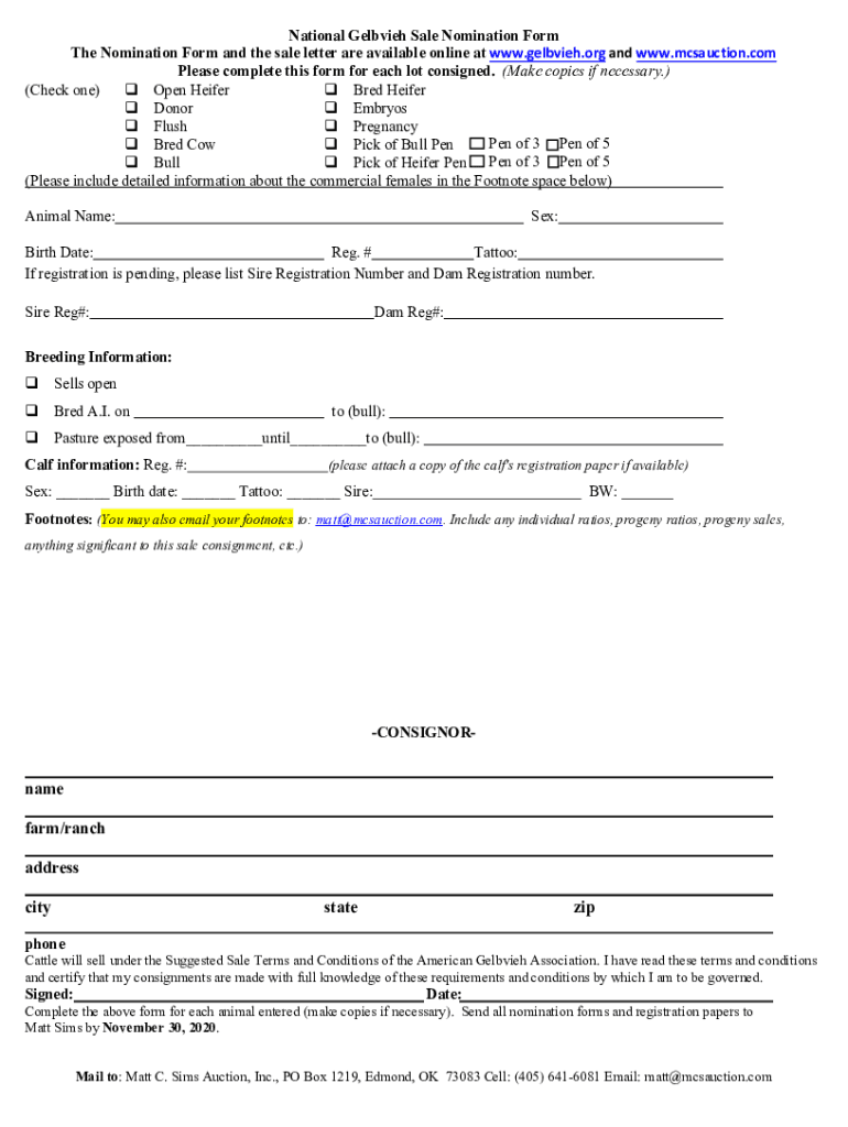 Fillable Online Nomination Forms TemplateOnline Nomination FormsElection Nomination Form ...