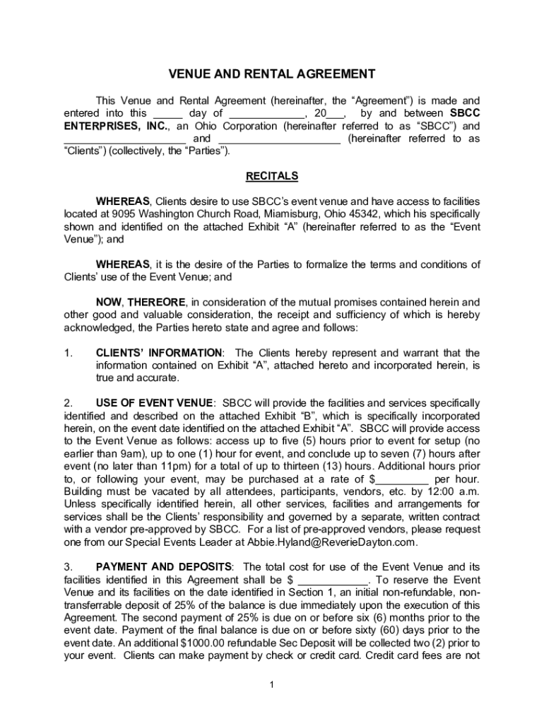 Fillable Online Free Rental Property Lease Agreement Template (100% ...