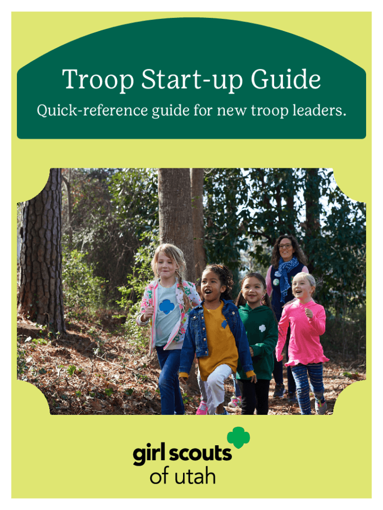 Fillable Online Troop GuideTroop Leader ResourcesNew TroopsTroop Leader ...