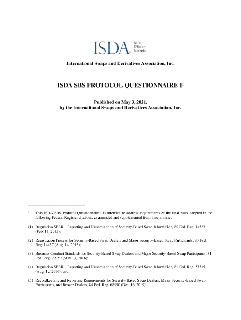 Fillable Online ProtocolsInternational Swaps and Derivatives ...