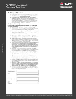 Fillable Online TAFE NSW International application form Fax Email Print ...