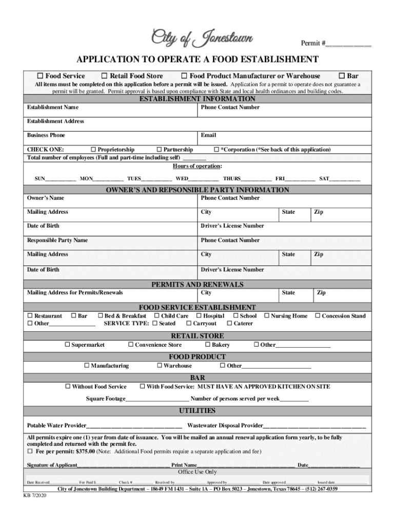 Fillable Online scdhec.govsitesdefaultRETAIL FOOD ESTABLISHMENT ...