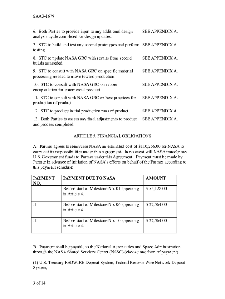 Fillable Online SAA3-1679 STC as of 03-15-21.doc Fax Email Print - pdfFiller