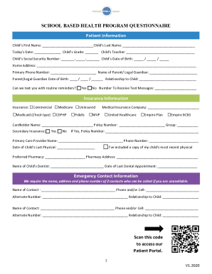 Fillable Online SBHC Whole Packet9-13-21 w portal QR code Fax Email ...