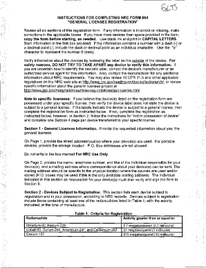Fillable Online www.nrc.govdocsML1830INSTRUCTIONS FOR COMPLETING NRC ...