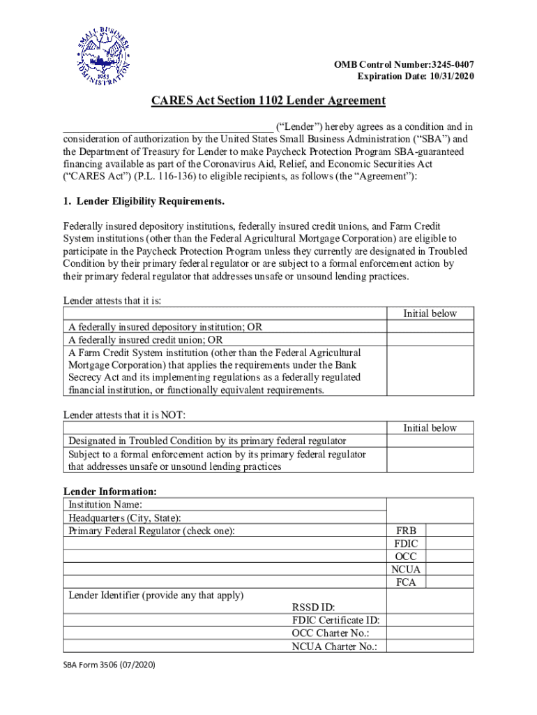 Fillable Online OMB Control Number:3245-0407 Fax Email Print - pdfFiller