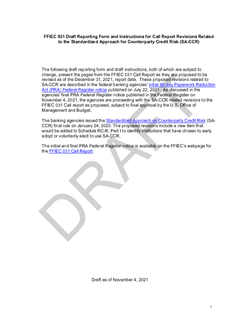 Fillable Online www.ffiec.govFFIEC03120190430fidraftFFIEC 031 Draft ...