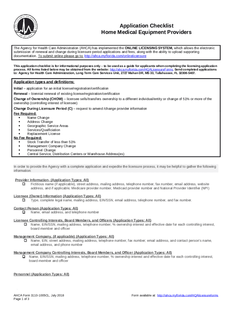 ahca.myflorida.com MCHQ HQALicensuresAHCA: Health Quality Assurance ...