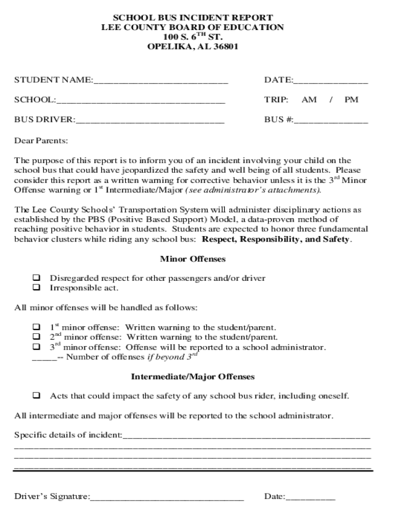 Fillable Online www.uslegalforms.comform-library534134-schoolSCHOOL BUS ...