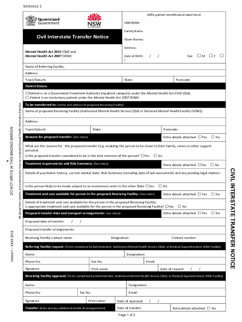 Fillable Online www.pdffiller.com468642789--Civil-InterstateFillable ...