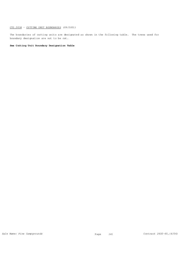Fillable Online C2.3# - RESERVE TREES C2.301# - CUTTING UNIT BOUNDARIES ...
